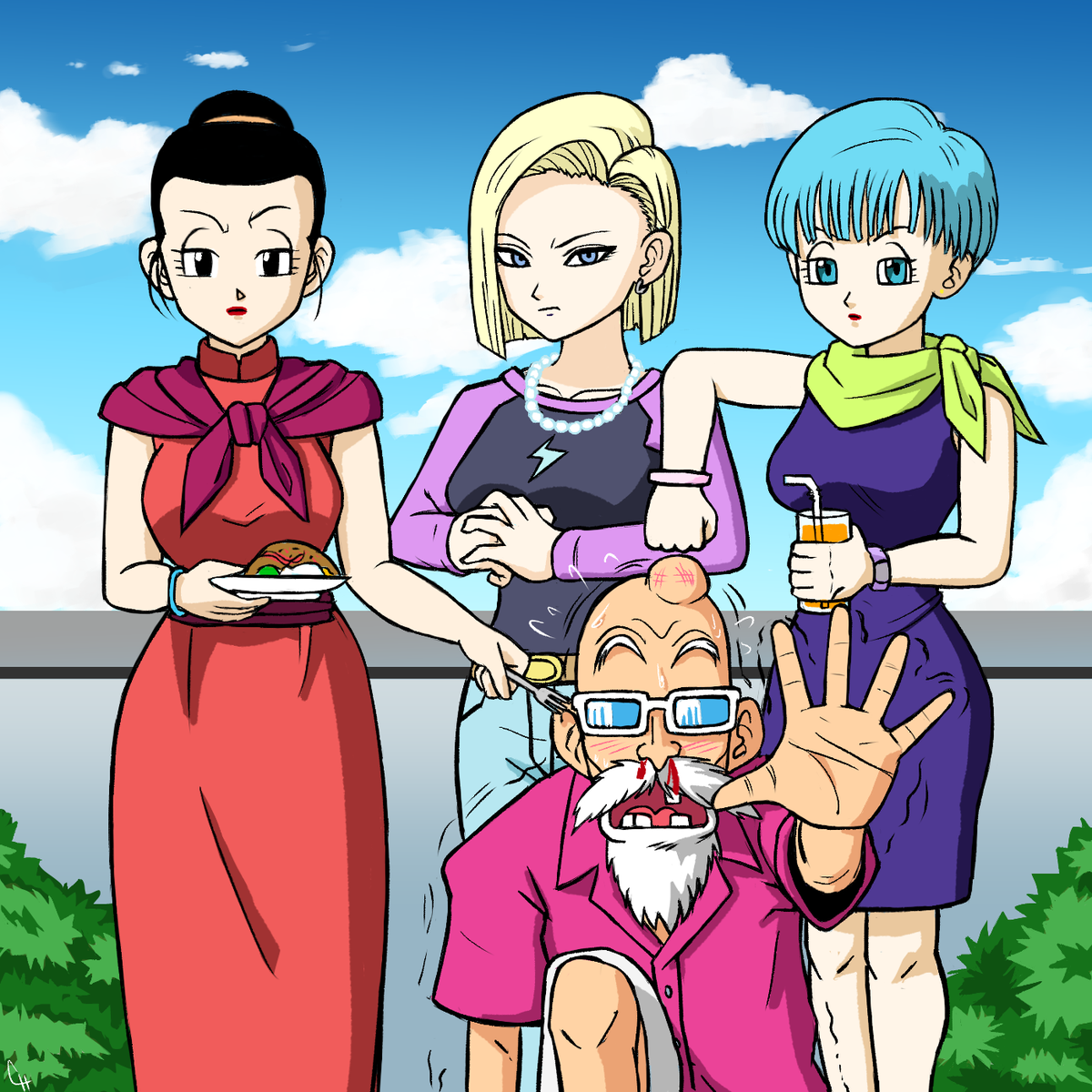 Master Roshi And Bulma Fanfiction