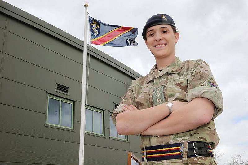 Capt Hannah Winterbourne has been named the No 1 most influential LGBT ...