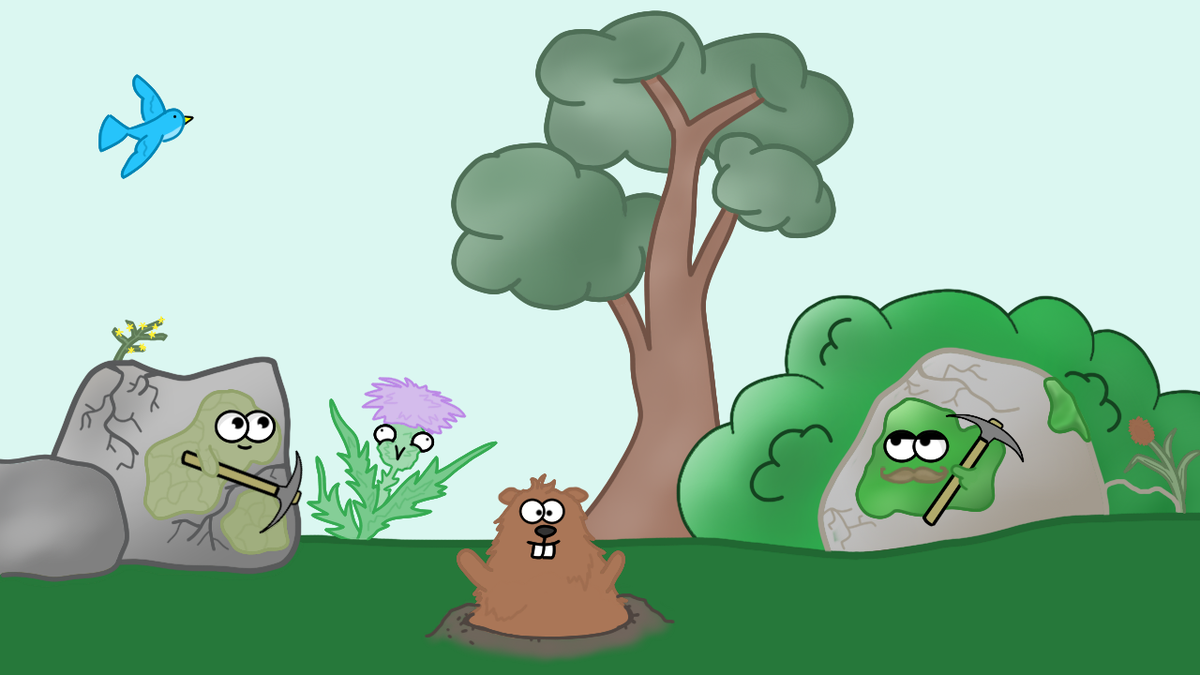 Ecological Succession Cartoon