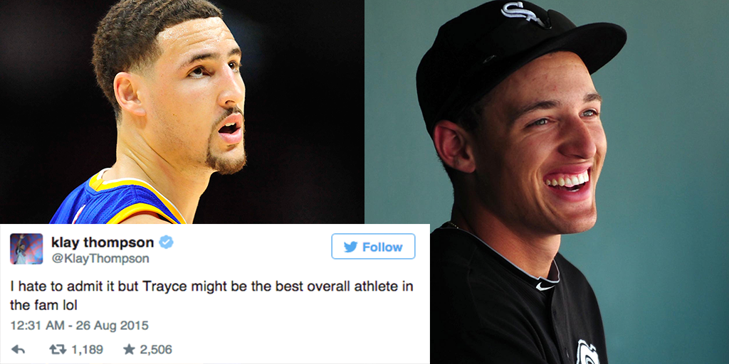Klay thompson concedes brother trayce may be family's best athlete ...