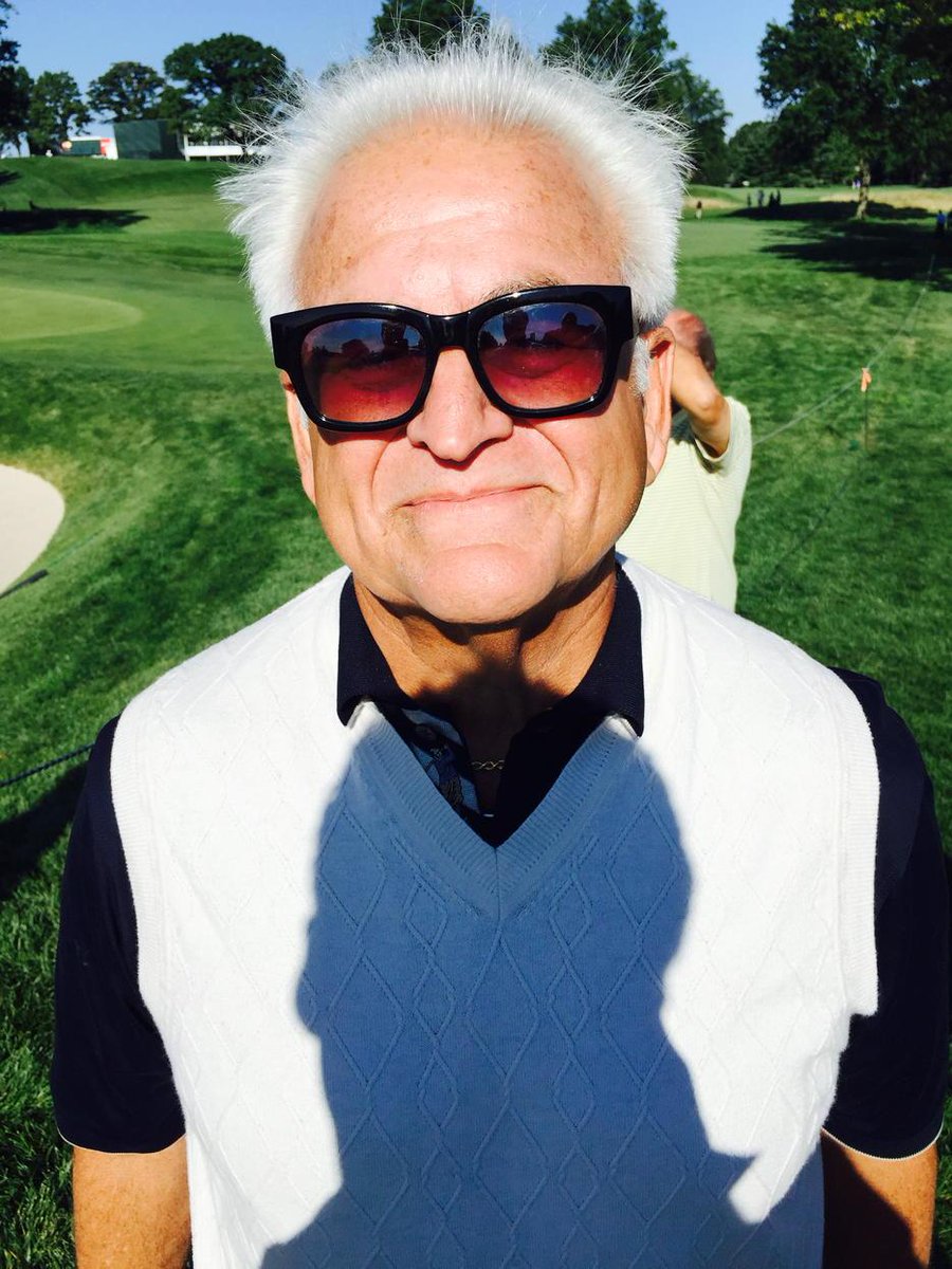 : Brought pops out to the Barclays today. Already been called Joe Pes...