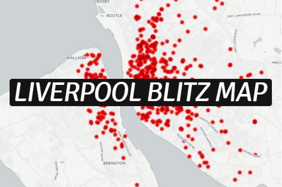 : Liverpool blitz animated map - street-by-street insight into Nazi b...