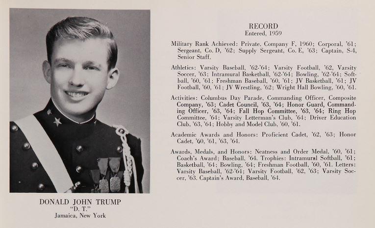 : Donald Trump wasn’t photographed for his Wharton class of 1968 ye...
