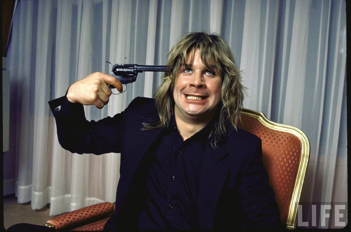 Ozzy Osbourne Short Hair