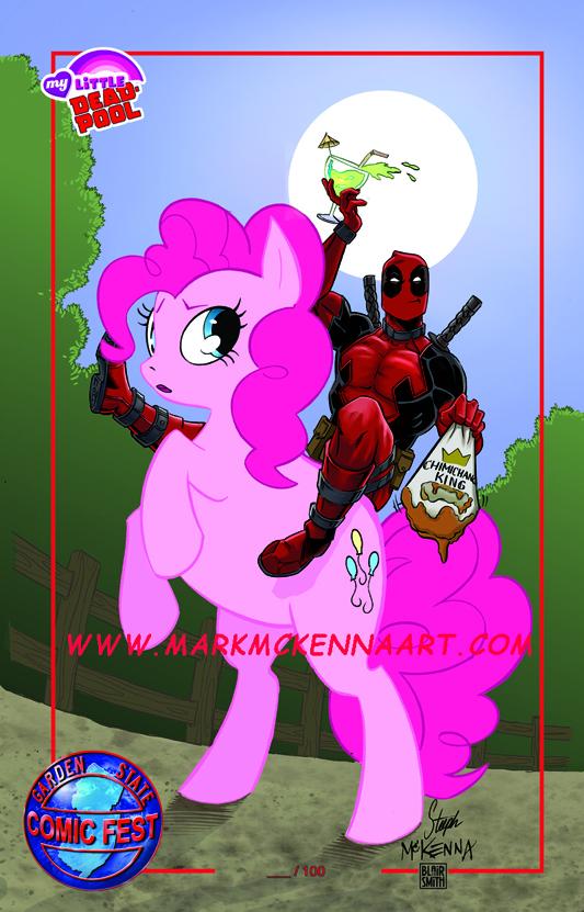 Deadpool Pinkie Pie Comic