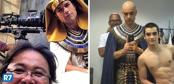 Sergio marone, o ramsés, revela momentos curiosos sobre gravação das ...