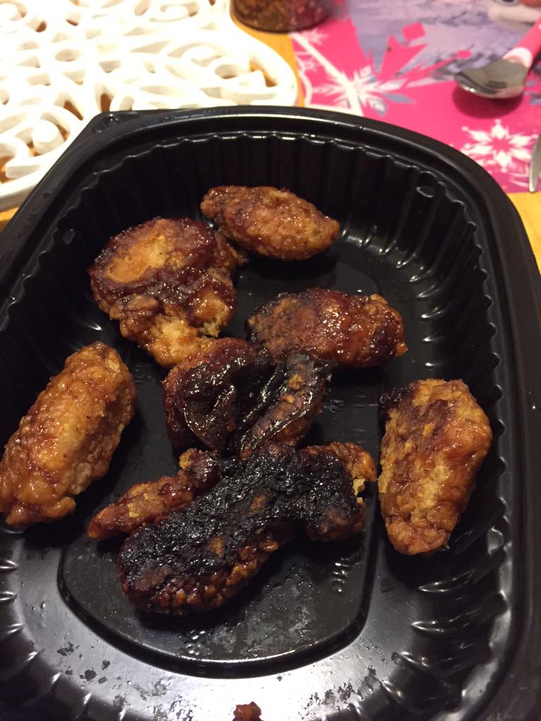 Burnt Chicken Wings