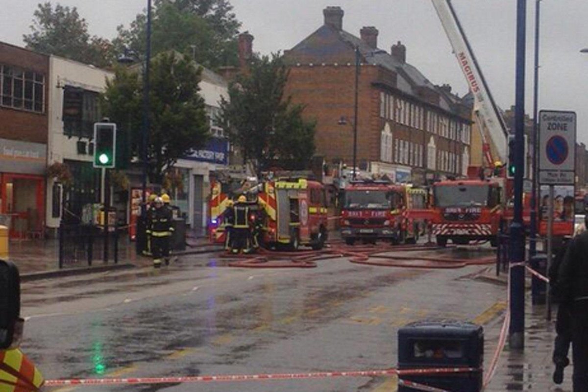 Welling fire: more than 80 firefighters now tackling flames at ... Welling fire: more than 80 firefighters now tackling flames at ...