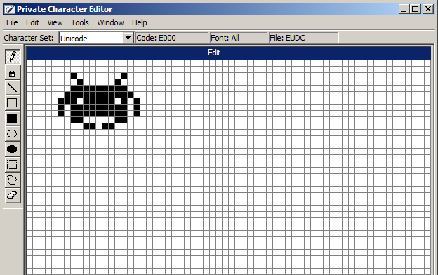 What is private character editor in windows - expertlat