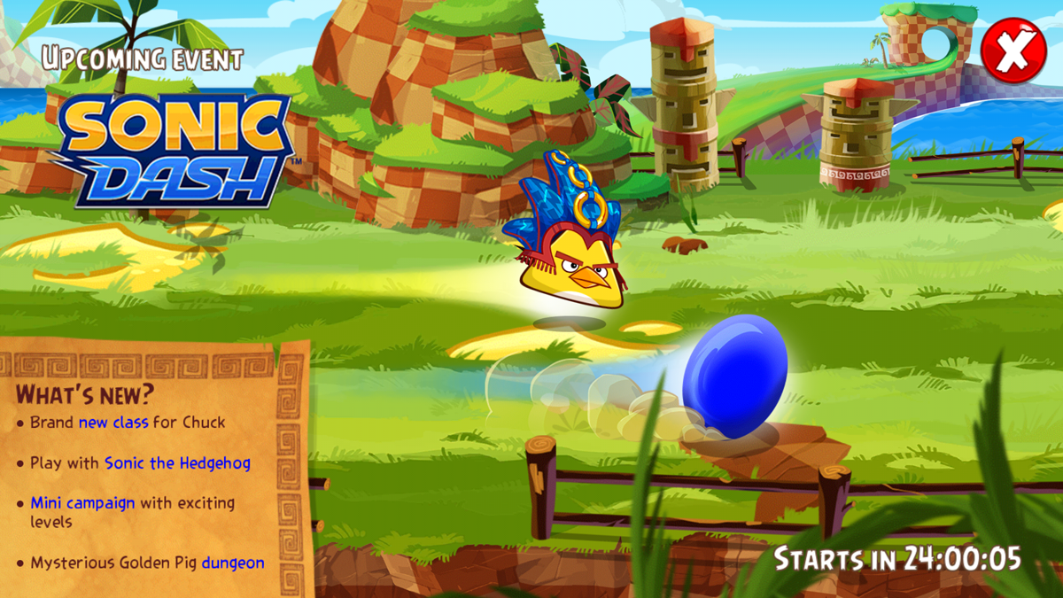 Sonic the Hedgehog Joins the Party in Angry Birds Epic Sonic the Hedgehog Joins the Party in Angry Birds Epic