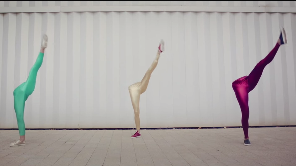 Yes, those are disembodied dancing legs in the new @jrjrmusic video ...