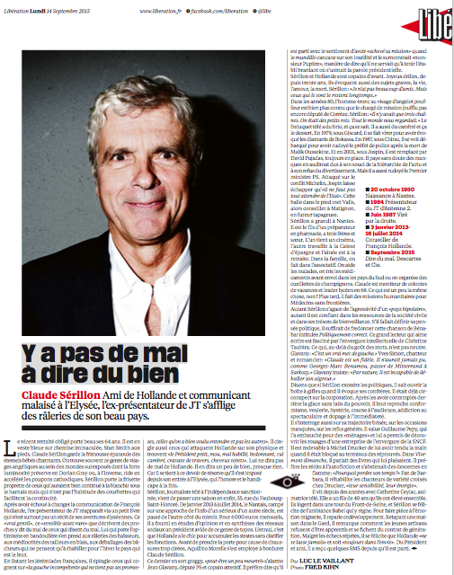 Y a pas de mal à dire du bien page portrait libération sur claude ...