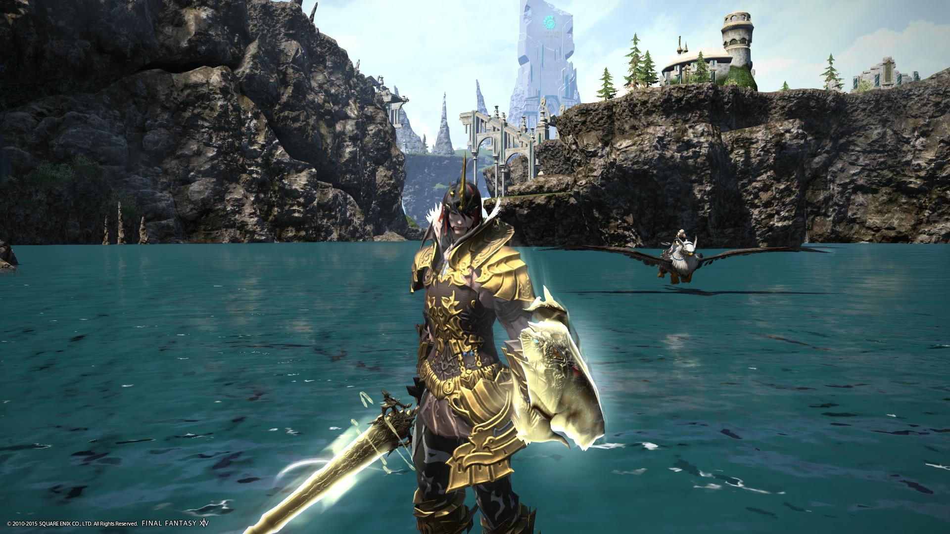 Great One on Twitter: "#FFXIV Glamour option 1 for my Pally, do you like this? #FF14 #PS4share ...