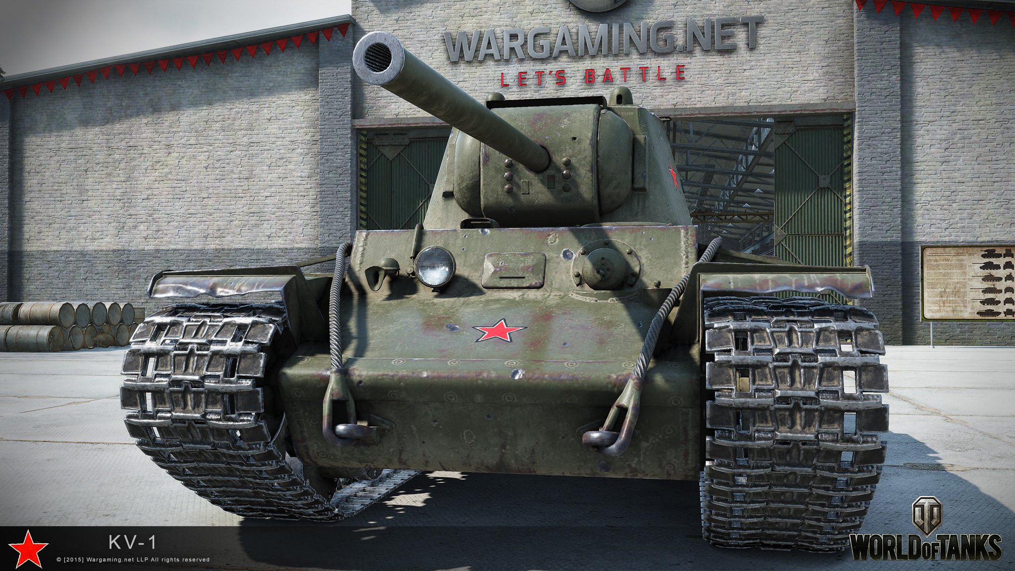 Status Report: HD Screenshots: Tiger II, T18 HMC, KV-1 and AMX M4 1949