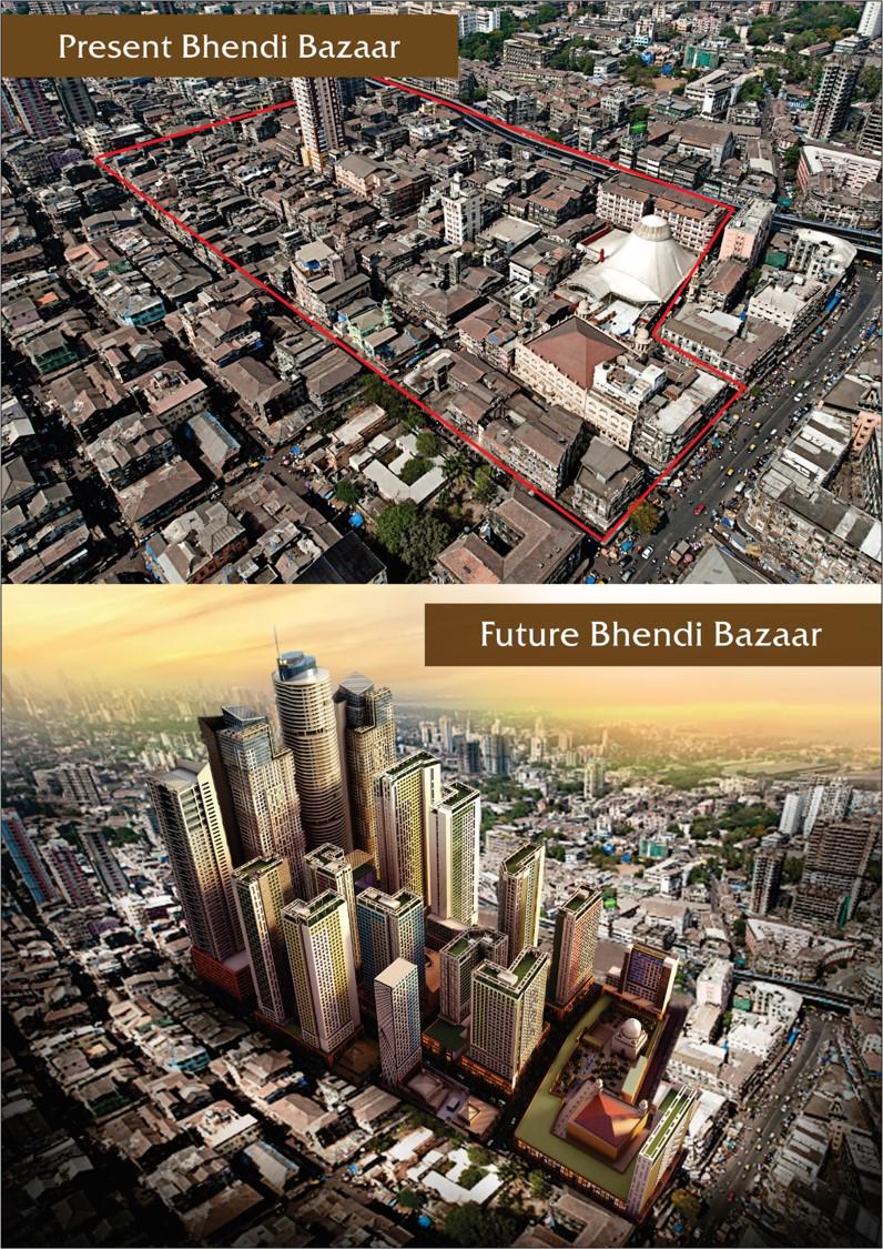 BHENDI BAZAAR | Saifee Burhani Upliftment Project | 40 fl x 16 + more ...