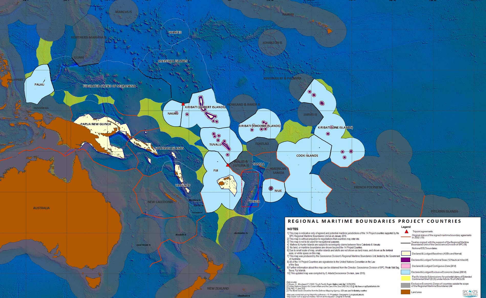 Pacific Ocean Boundaries Map Tonga Maps & Facts World Atlas