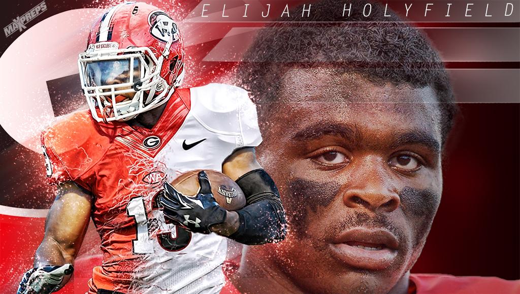 Elijah Holyfield commits to Georgia | MaxPreps | Scoopnest