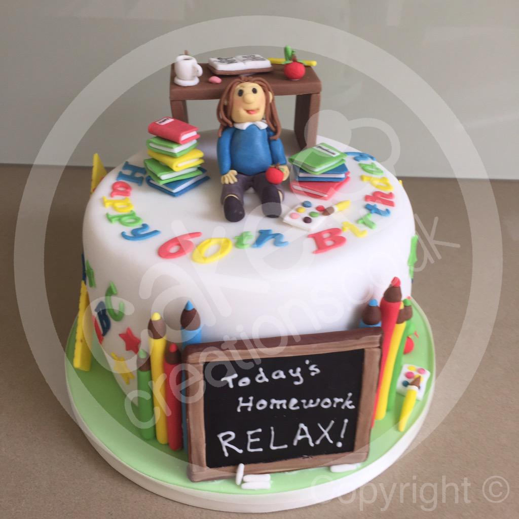 Teacher Retirement Cakes