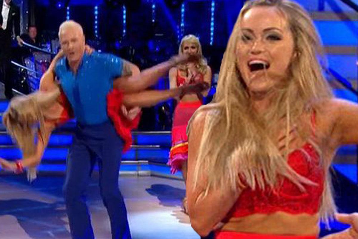 Ola Jordan Laughs Off Strictly Wardrobe Malfunction Happily Joking My