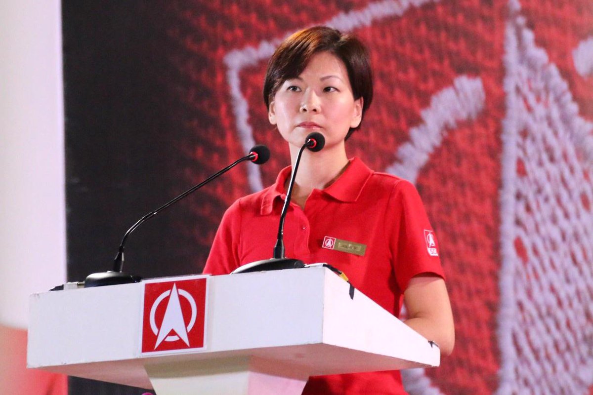 Jaslyn Go: SDP banner was sabotaged today. Singapore has no place for ...