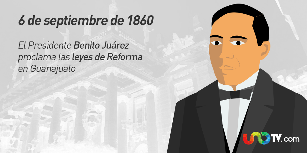 Un día como hoy, pero de 1860, el presidente benito juárez proclamó las ...