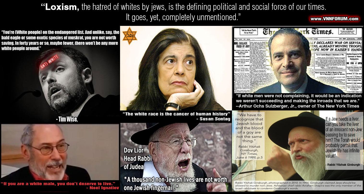 Why would jews, as a people, be seen as an enemy to whites? - Vanguard ...