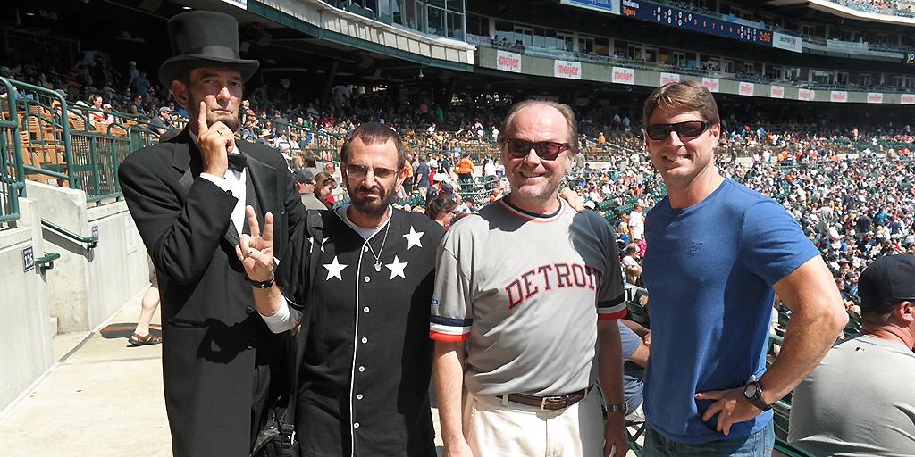 So Abe Lincoln, Ringo Starr, Jack Nicholson and Tom Cruise walk into a ...