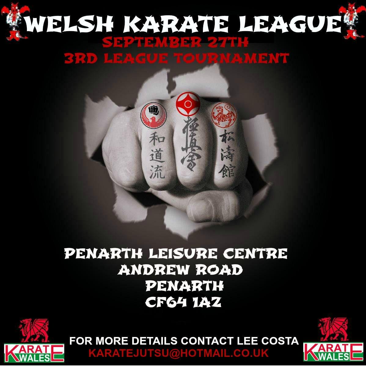 IKO SOSAI WALES on Twitter: "The upcoming 3rd Welsh Karate League Tournament @KarateWalesTEAM ...