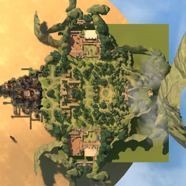 Paladins Temple Ruins Map (for those interested) : r/Paladins