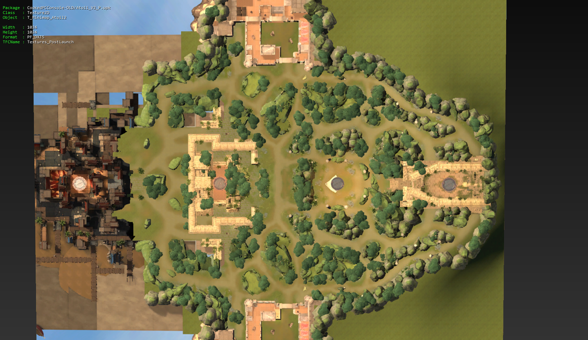 Paladins Temple Ruins Map (for those interested) : r/Paladins