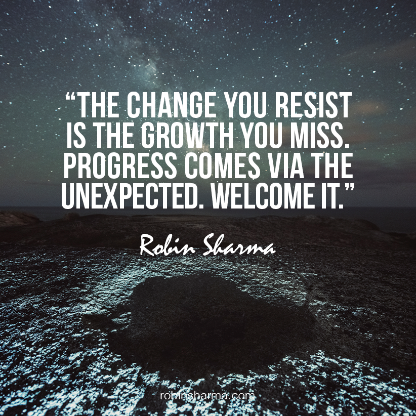 Unexpected Changes Quotes