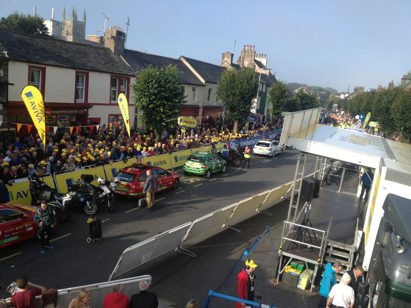 Tour of Britain Stage 3: thousands gather in Cumbria and Scottish ...
