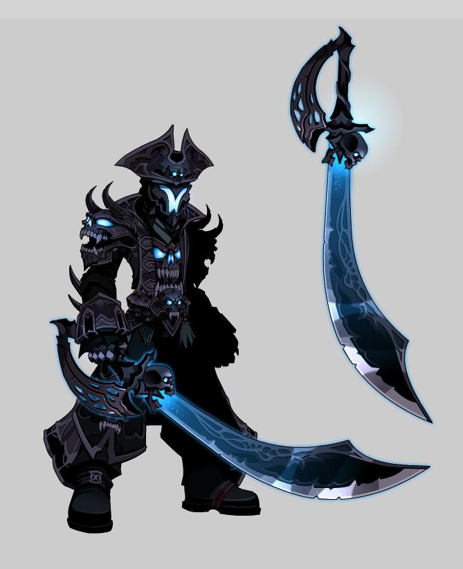 Cutlass legionária e ninja mágico – AQWCangaceiros