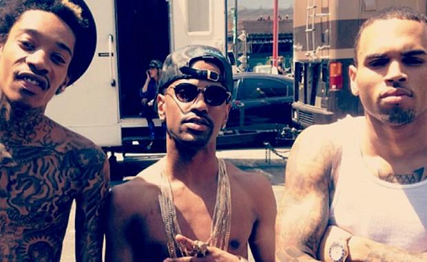 Wiz Khalifa And Chris Brown Together