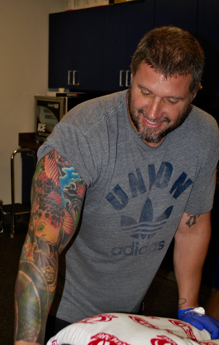 Paul Rushing: A trainer with tattoos. bit.ly/1UC8TP9 http://t.co ...