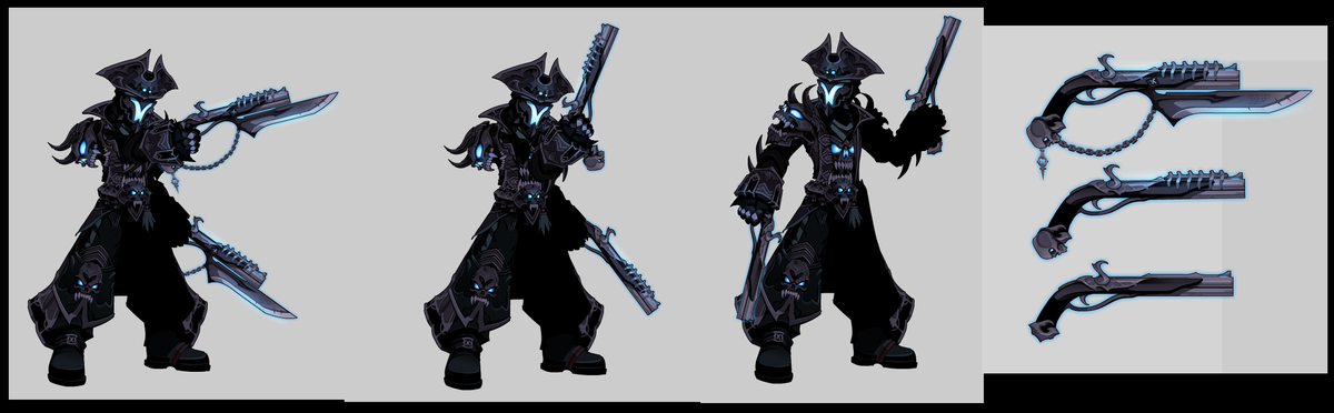 Novas armas piratas Por Dage! – AQWCangaceiros