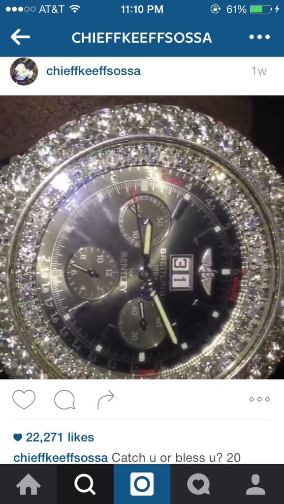 Chief Keef Bentley Watch