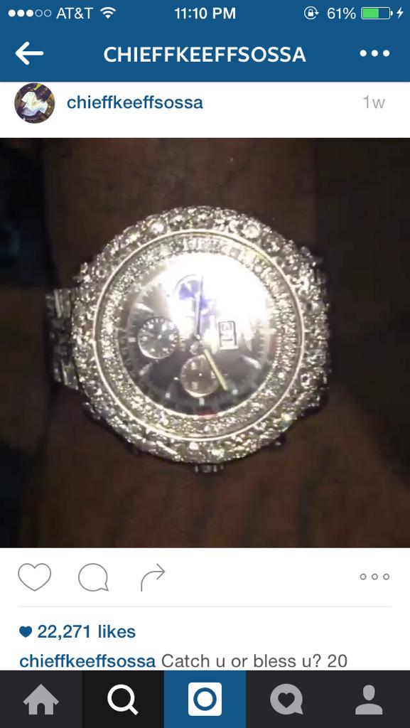 Chief Keef Bentley Watch