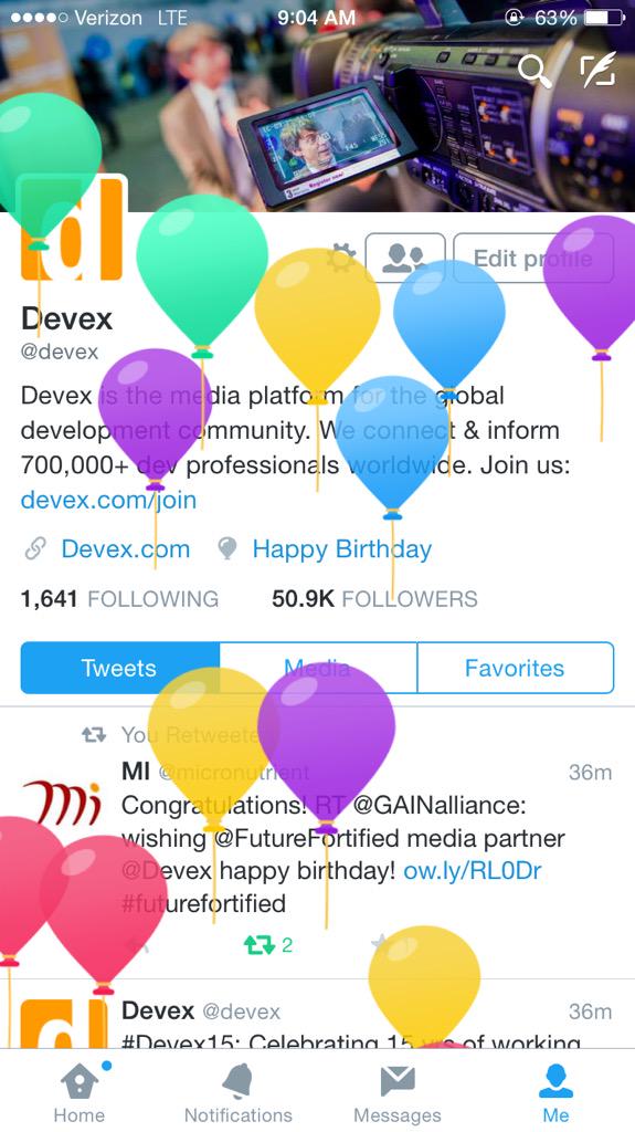 Devex on Twitter: "It's our bday & we're celebrating by thanking YOU! @raj_devex shares the ...