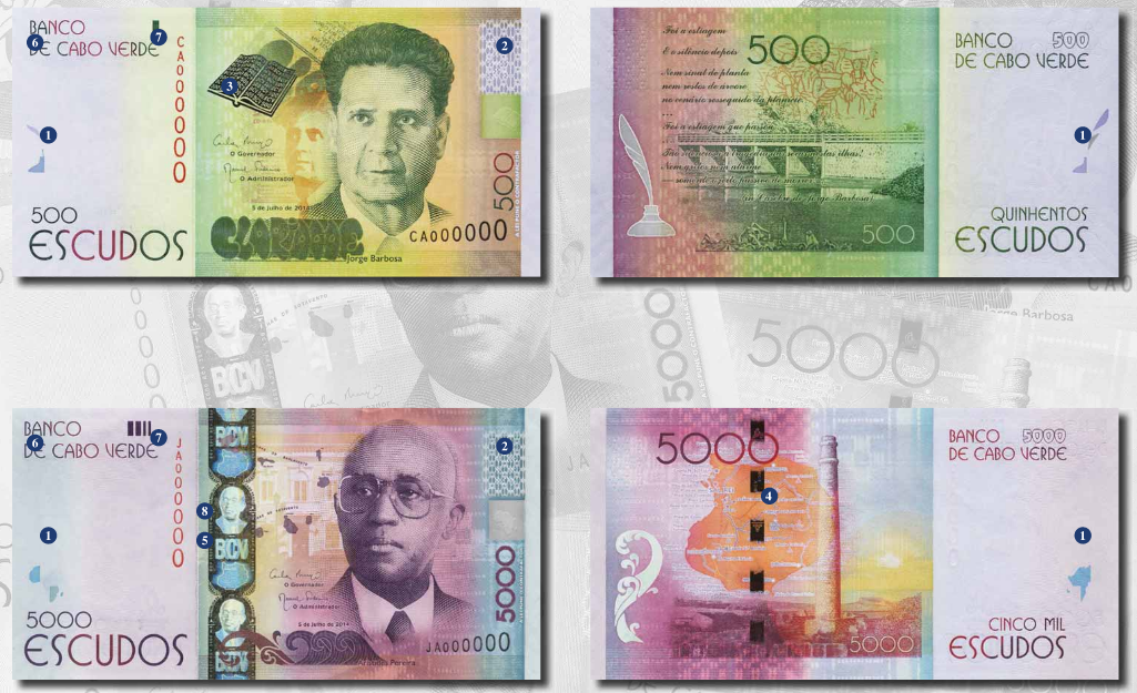 Novas notas de 500 e cinco mil escudos começam hoje a circular ...