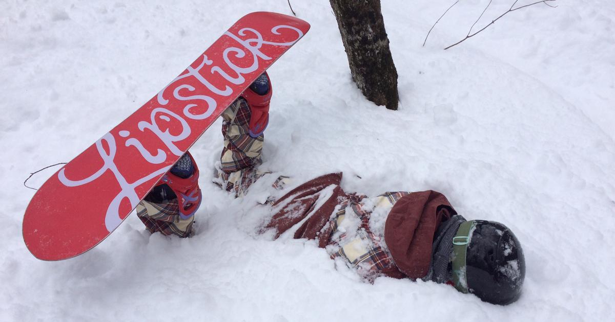 Faceplant In The Snow