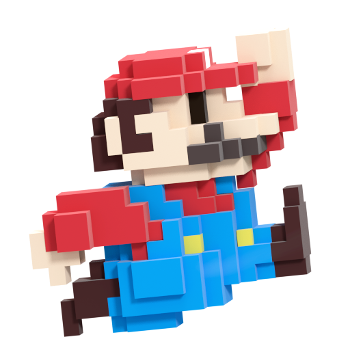 8 Bit Mario Jumping