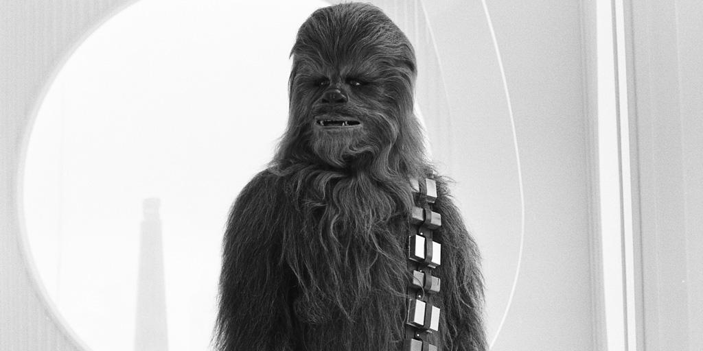 Chewbacca Black And White