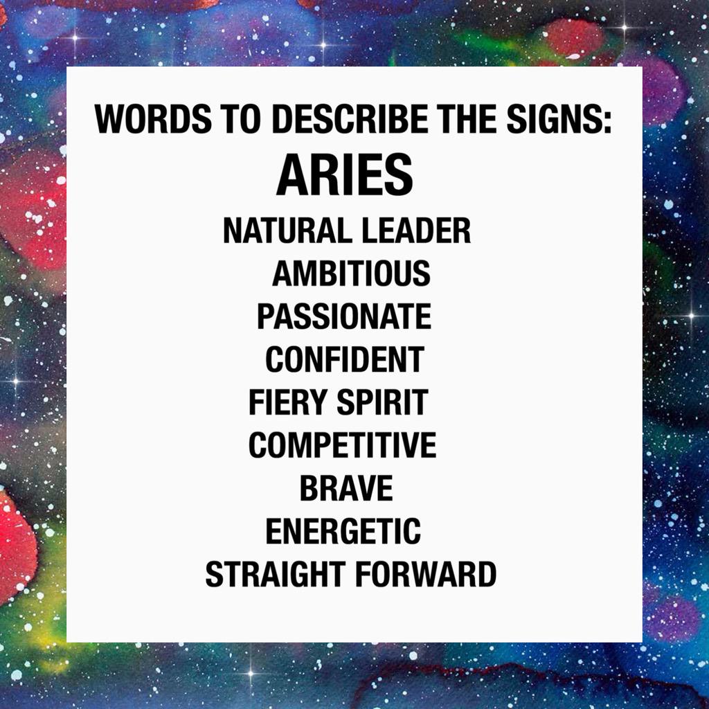 Words to describe zodiac signs 60 photos - Astrologytoyou.com