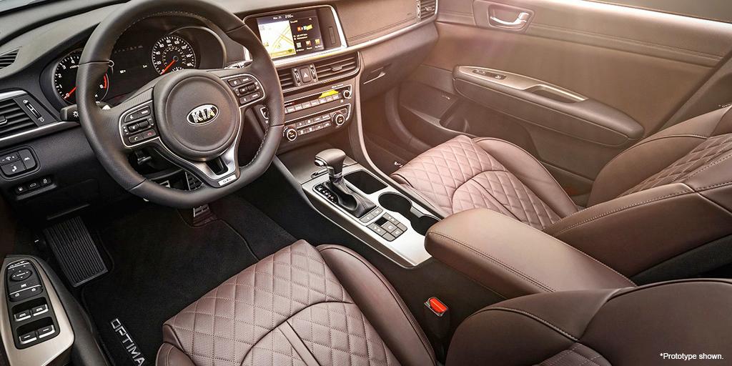 Kia Optima Interior White