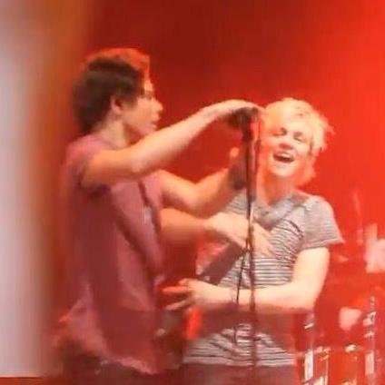 Ross Lynch Crying On Stage