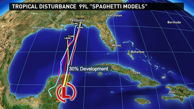 Tropical update:here's the latest track and intensity forecast for ...
