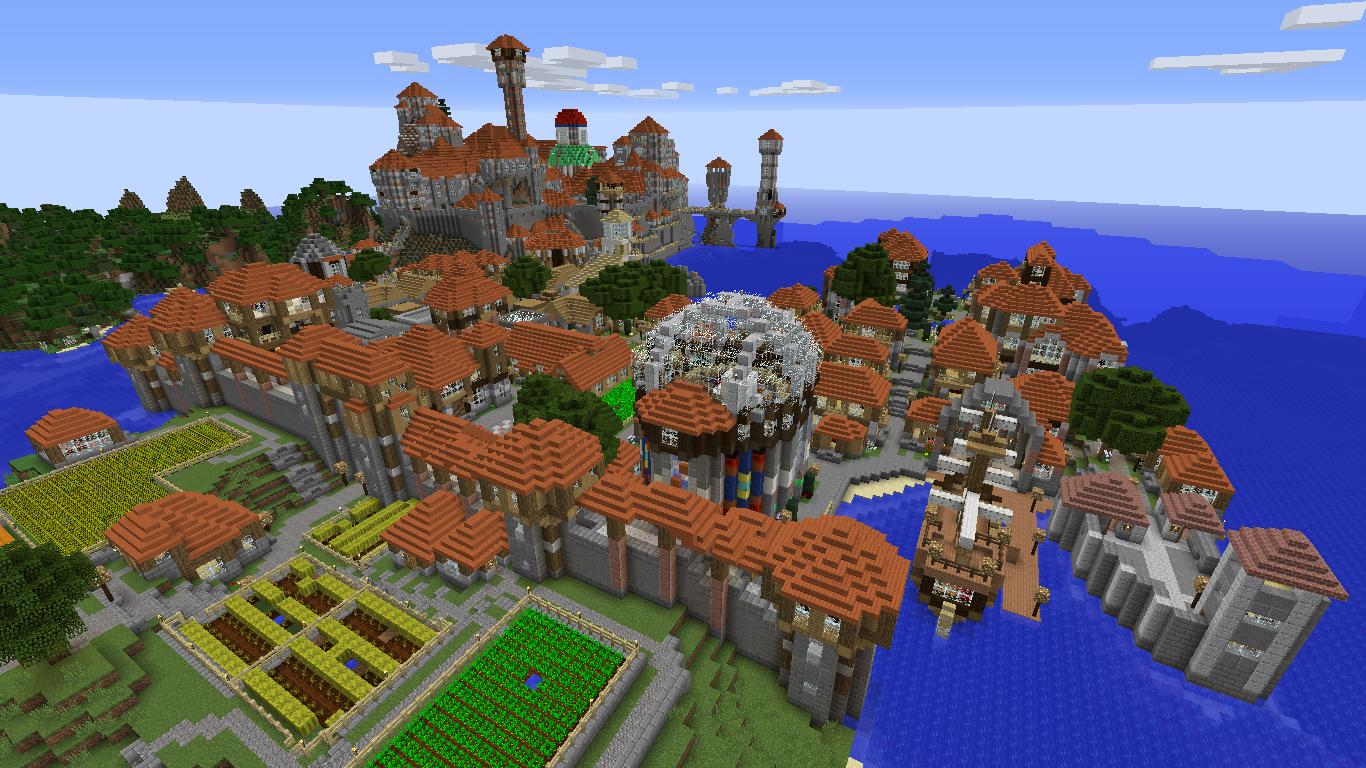 Minecraft City Ideas Pe