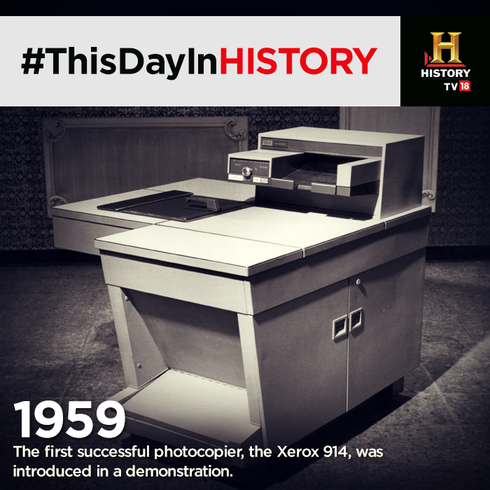 First Xerox Machine