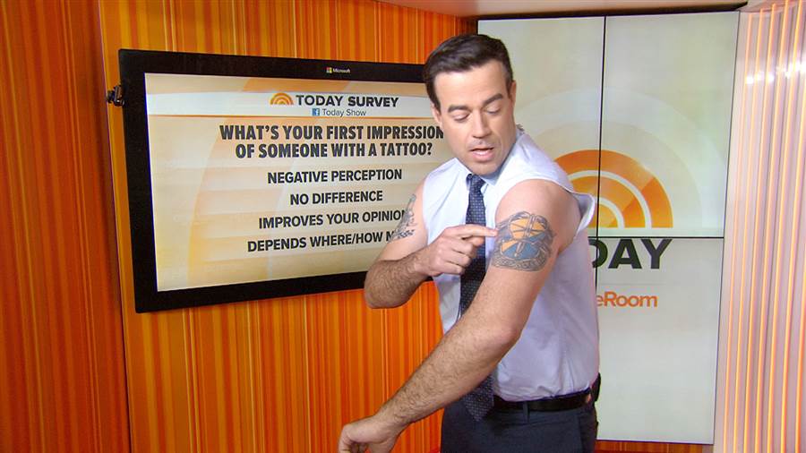 Carson Daly Tattoos
